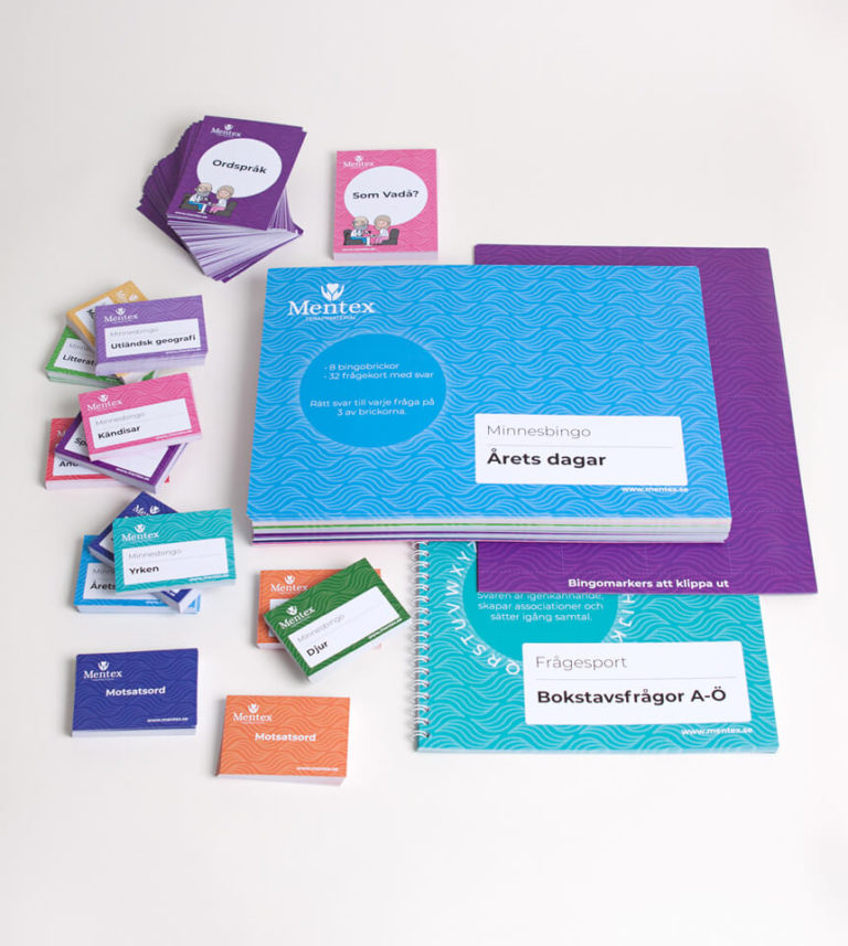 Mentex aktivering och presenter vid demens