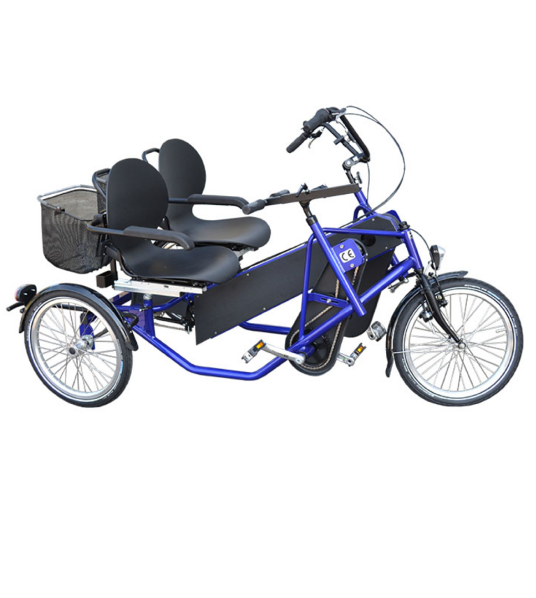 Side by side cykel EL / sbs 7 växlar Trident - Mentex